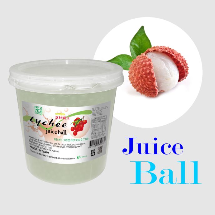 Lychee Flavor Juice Ball - Chainly Bubble Tea Toppings