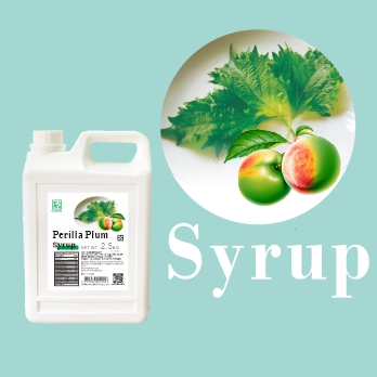 Plum Perilla Syrup - Chainly Bubble Tea Syrup Supplier